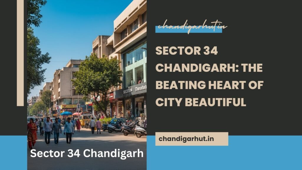 Sector 34 Chandigarh: The Beating Heart Of City Beautiful