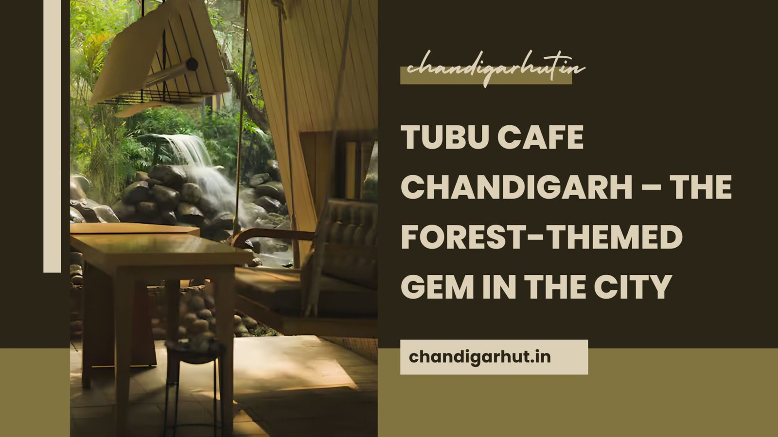 TuBu Cafe Chandigarh – The Forest-Themed Gem In The City